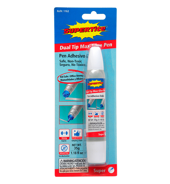 1162 DUAL TIP MAX-GLUE PEN 35g – Supertite Adhesives