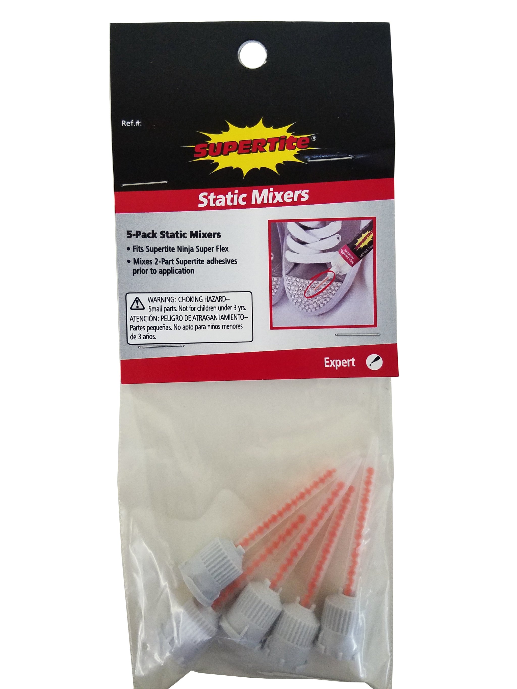 Ref-1168 Supertite Static Mixer Tips x5 – Supertite Adhesives